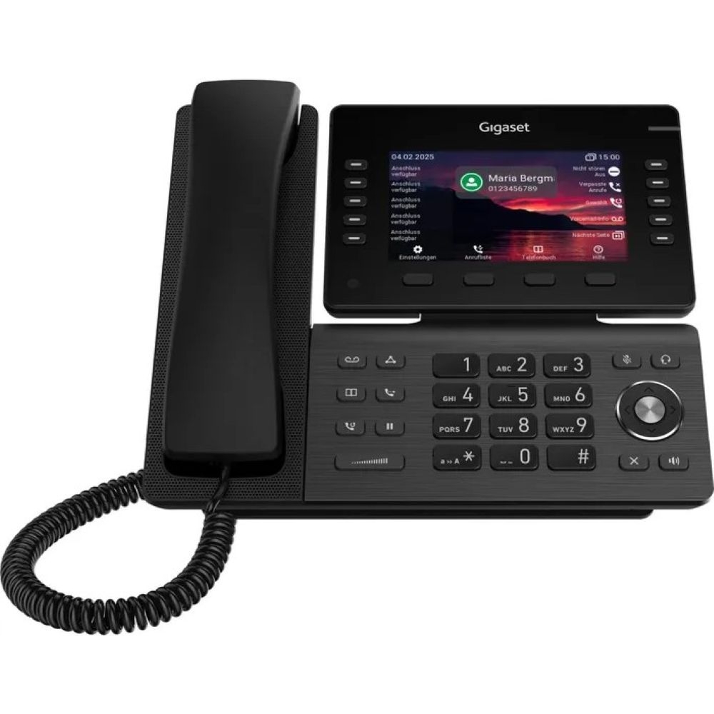 Gigaset P855BW IP PRO - Tischtelefon - schwarz | Price-Guard