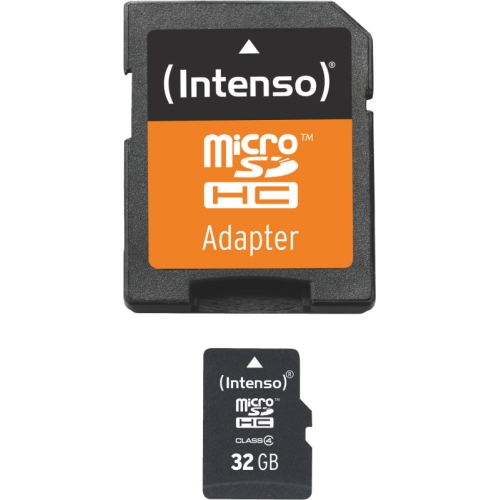 Intenso Micro SD Card 32GB Class 4 inkl. SD Adapter | Price-Guard